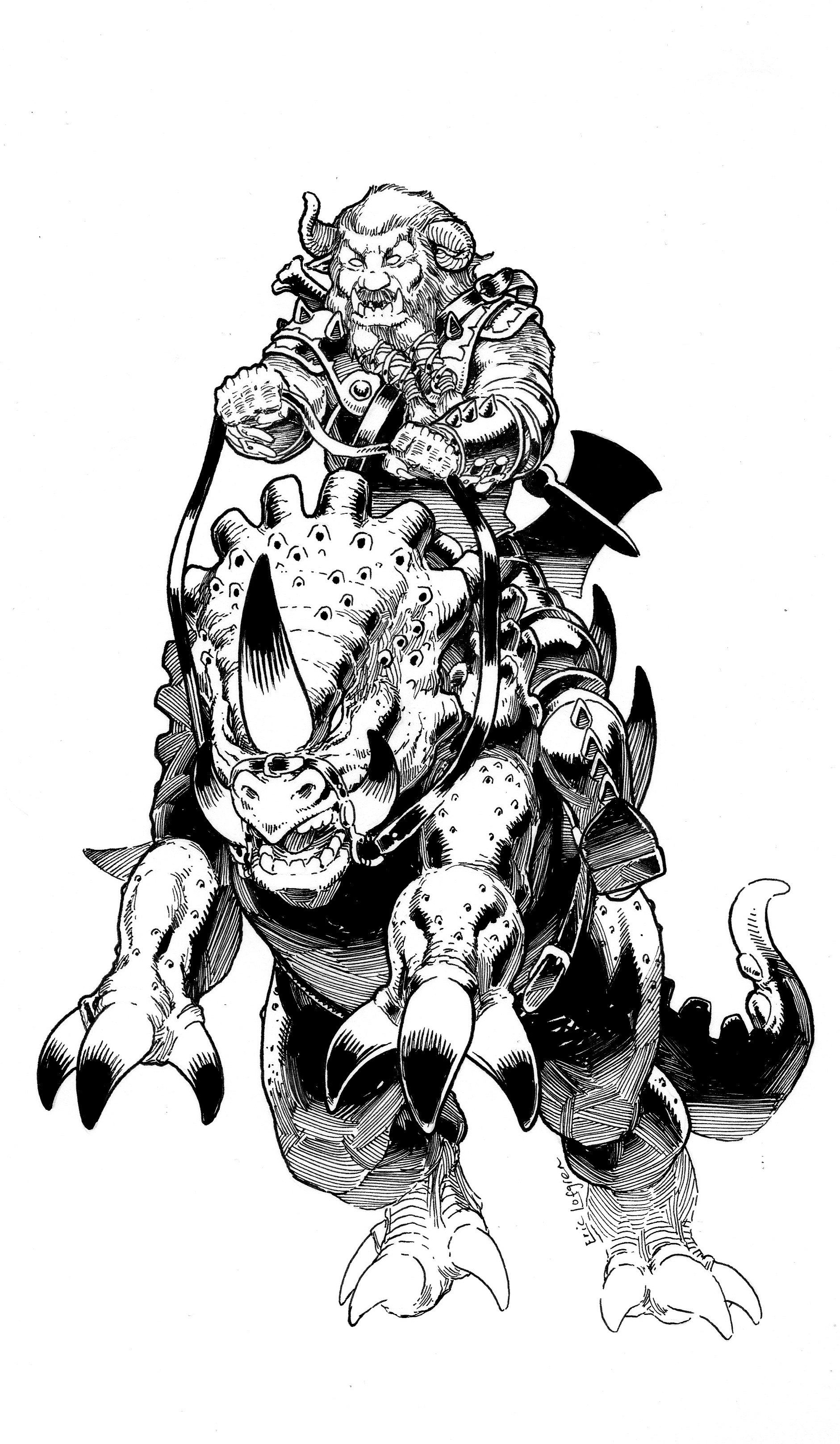 High Circle Preview — Cavalryman – FASA Games, Inc.